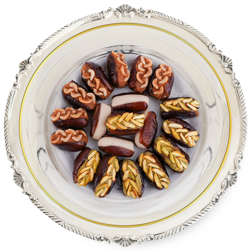Tunisian Stuffed Dates Gift Box – 24 Pieces